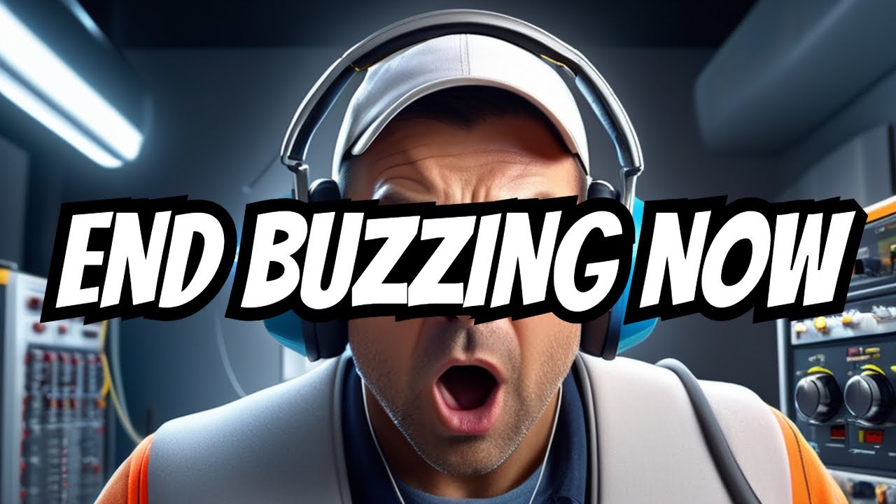The ultimate solution to eliminate buzzing sound forever! - YouTube