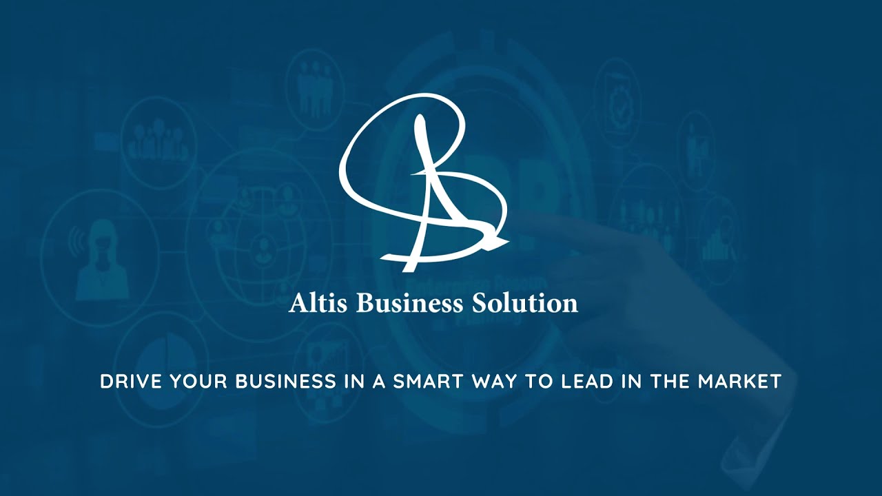 Altis Business Solutions | ERP Software | ERP for Business - YouTube