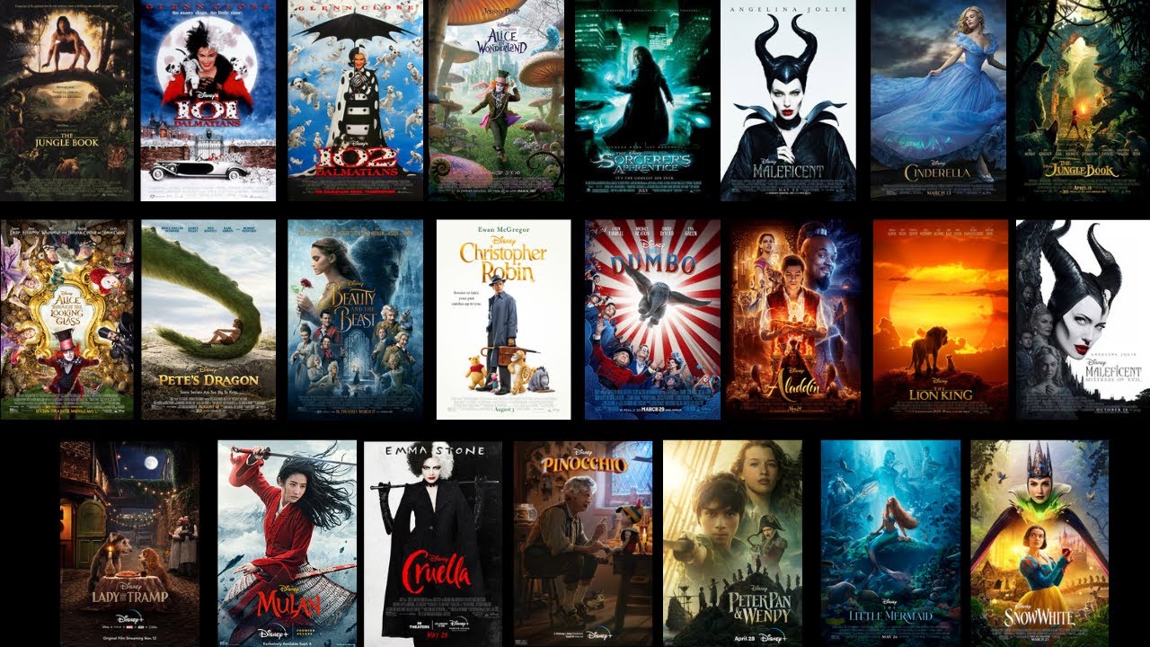 Disney Live Action Remakes Ranked - YouTube