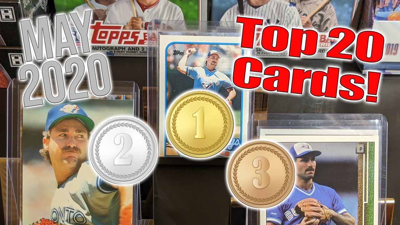 Top 20 Pulls! | May 2020 Hits Review | Baseball Cards - YouTube