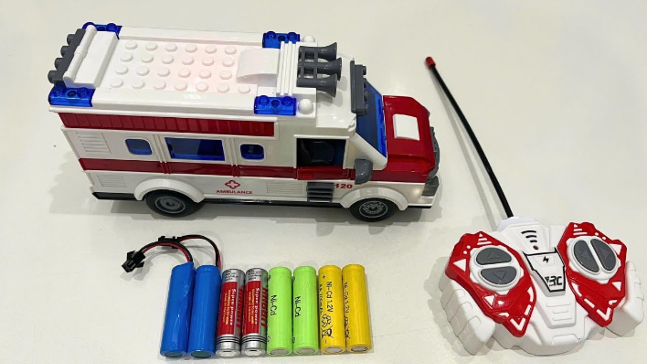 Unboxing Cool RC Ambulance, RC Police SUV, RC Racer, Robot Car & EV ...