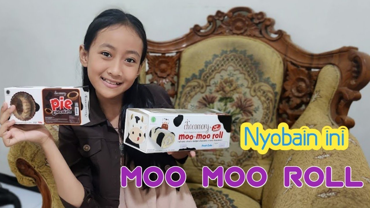 Nyobain Moo Moo Roll nya Cimory - YouTube