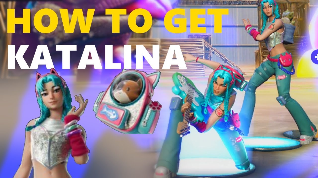 [PATCHED] HOW TO GET THE KATALINA FORTNITE SKIN WITHOUT A PHONE - YouTube