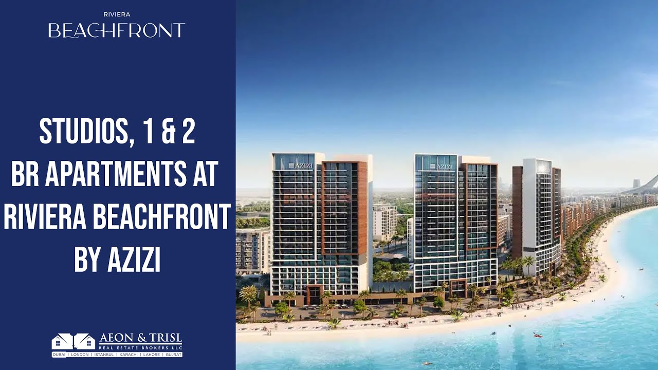 Riviera Beachfront | Azizi Development | Meydan - YouTube