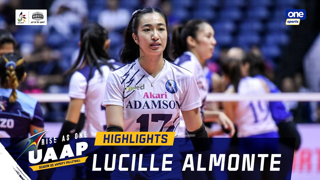 Lucille Almonte highlights | UAAP Season 85 Women's Volleyball - YouTube