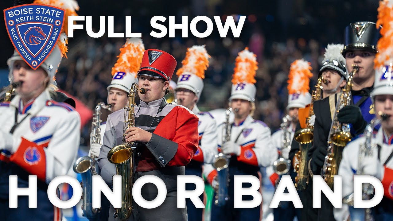 High School Honor Band 2024 | Pregame and Halftime with the Blue ...