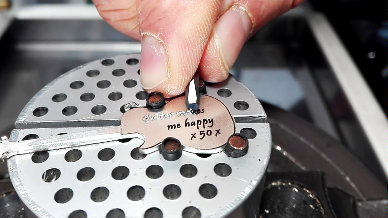 Personalized Guitar Gift - 925 Silver - Guitar Jewelry Engraving - YouTube