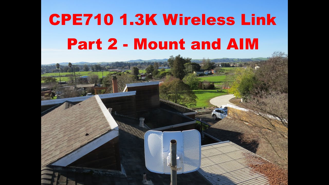 Installing a Wireless Point to Point Link (1.3 kilometers) Part 2 - YouTube