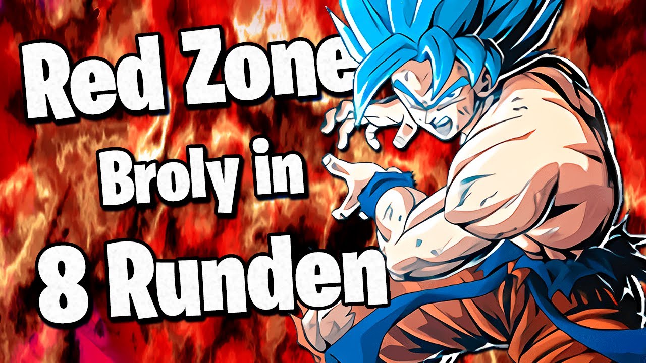 Red Zone Broly in 8 RUNDEN und mit einem ALL TYPES SUPER CLASS TEAM ...