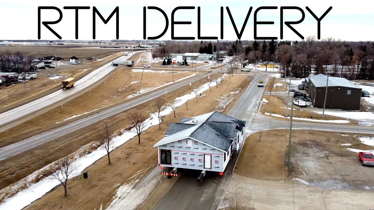 SK2 Custom Homes - RTM House Delivery - YouTube