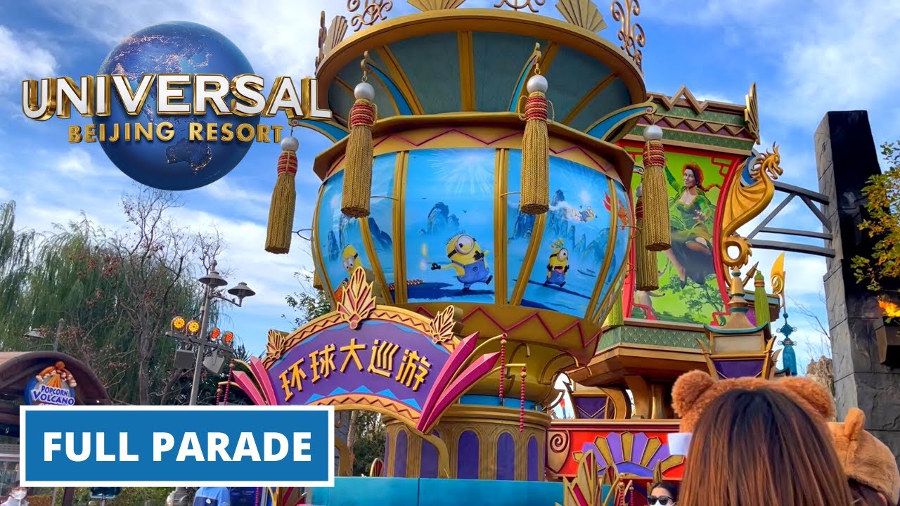 Universal on Parade Full Show (Left Side) - Universal Studios Beijing ...