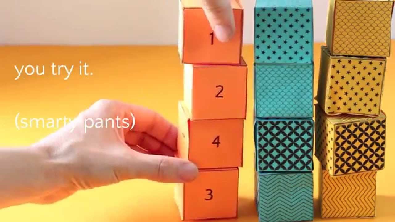 Math Cube Riddle and Puzzle - YouTube