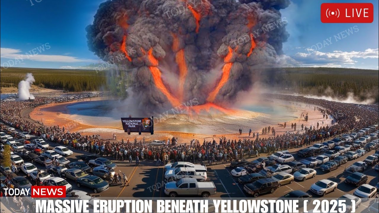 Terrifying Today! 2nd Massive Eruption at Beneath Volcano Yellowstone ...