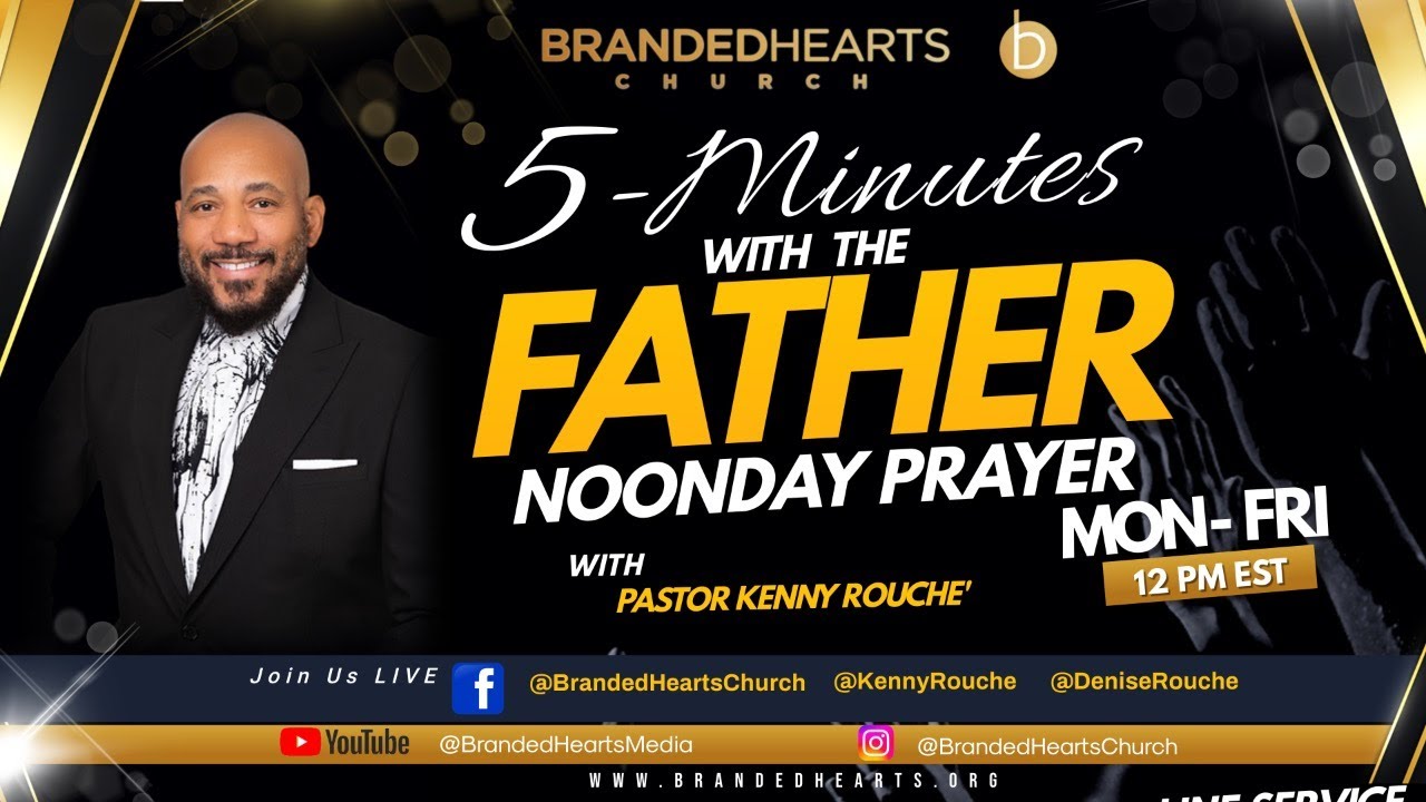 5 Minutes With The Father Prayer 12 Noon EST YouTube
