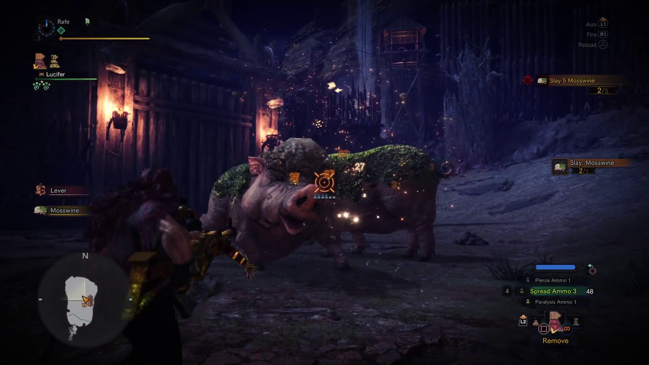 Monster Hunter: World Mosswine Event - YouTube