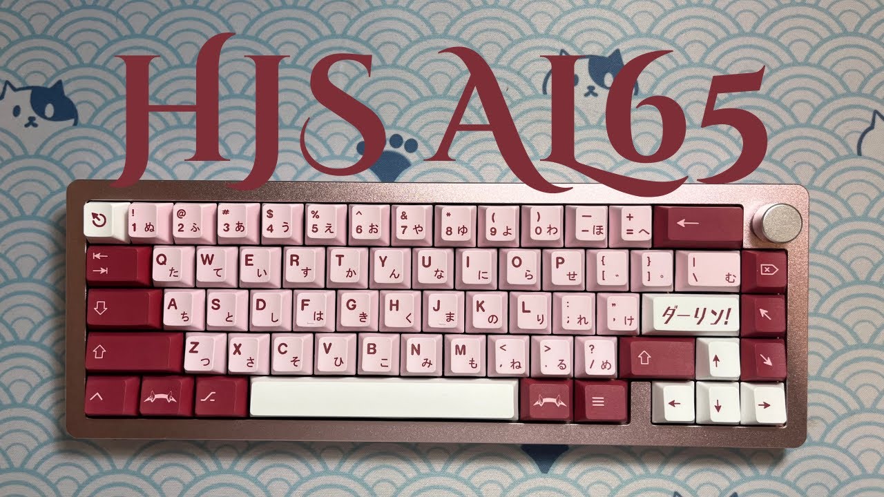 pretty in pink | HJS AL65 & Vertex V1 - YouTube