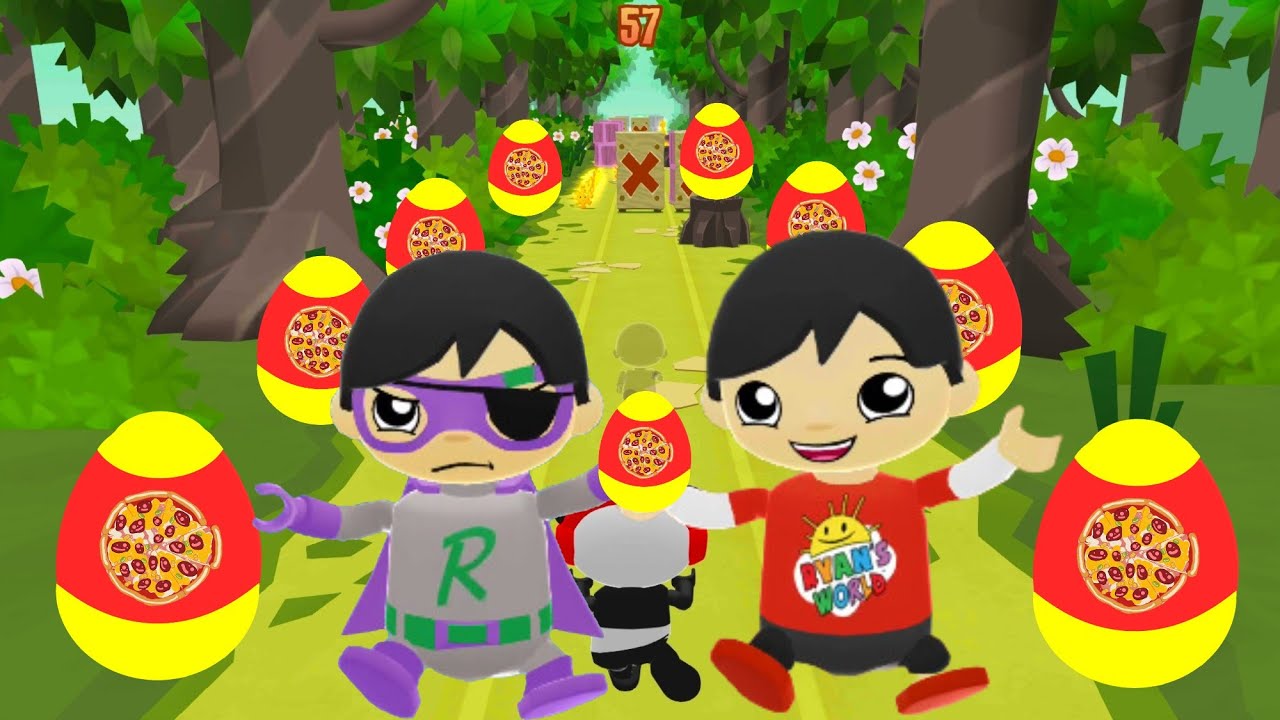 Tag with Ryan Kaji vs Dark Titan vs Red T-Shirt Ryan - Run Gameplay | U-PLAY - YouTube