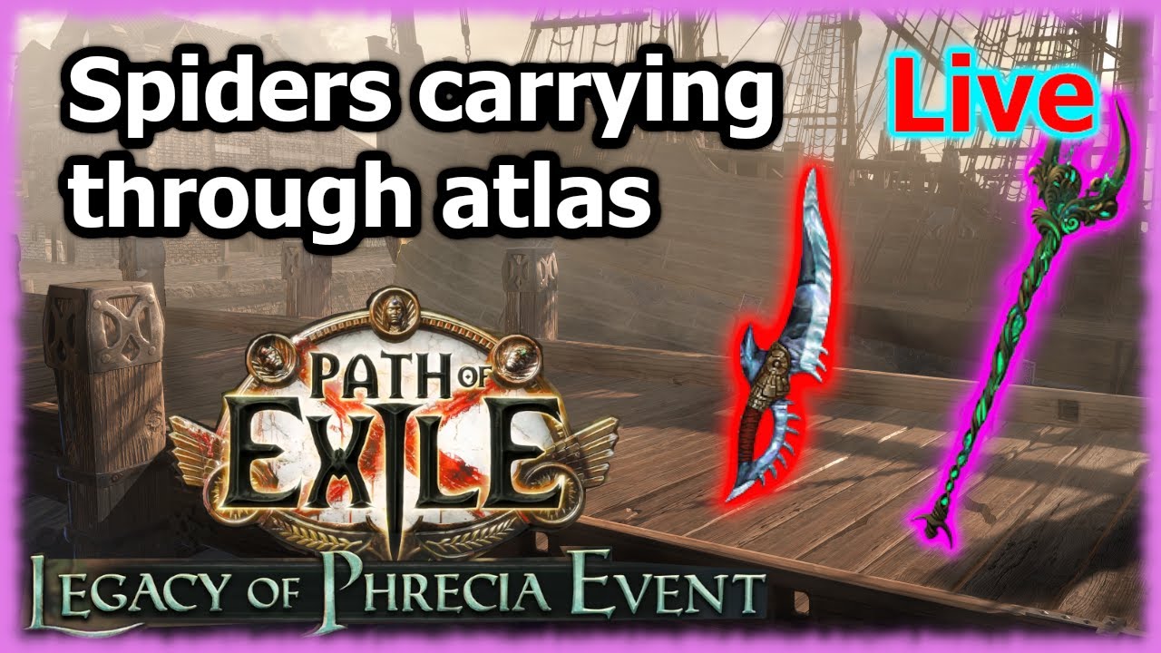 Spider & Phantasm Build Working toward red maps | Legacy of Phrecia ...