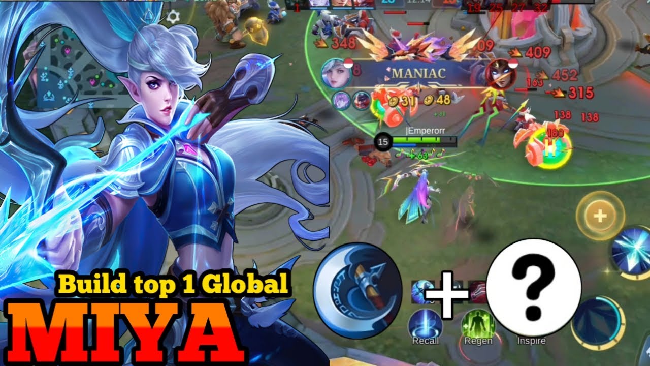 GAMEPLAY MIYA MOBILE LEGENDS - YouTube