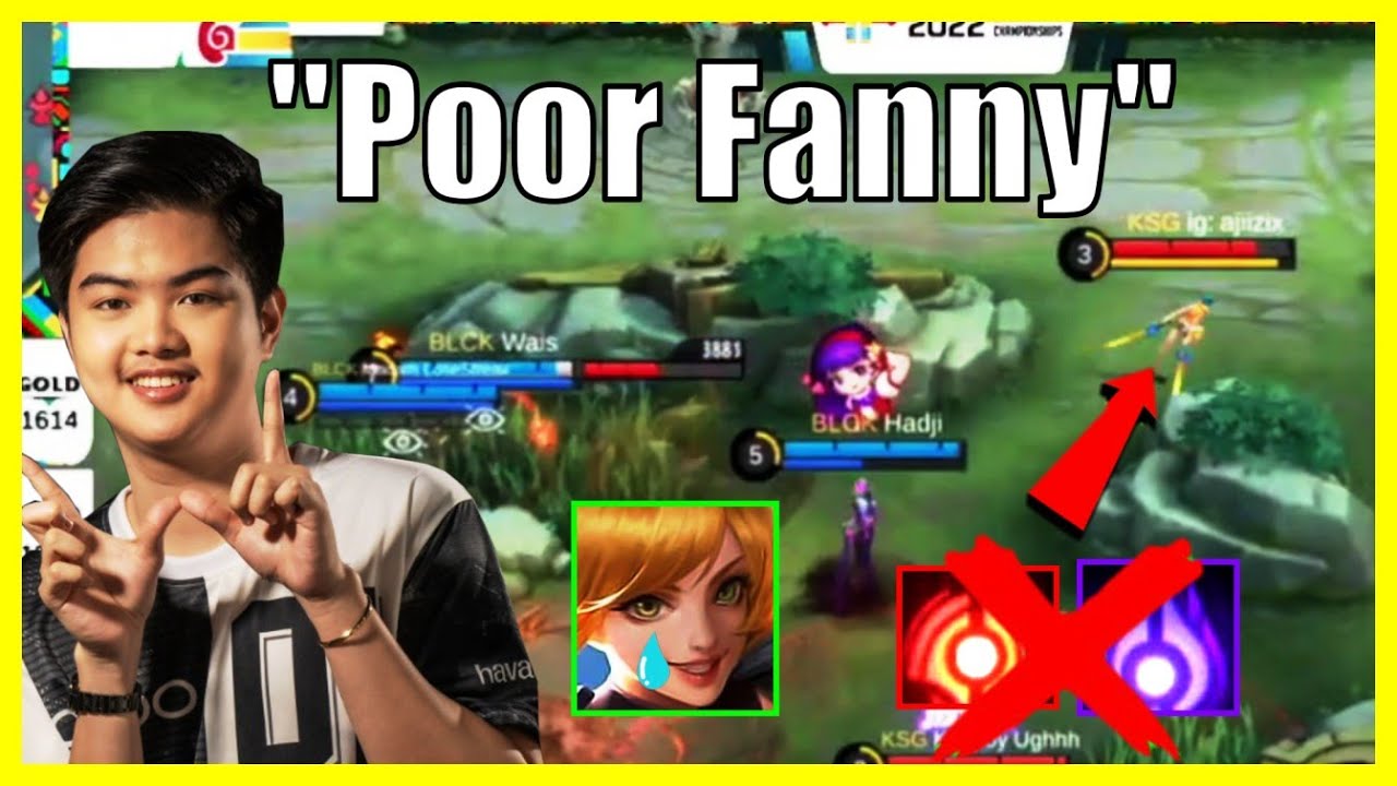 Blacklist implements a strict No Buff Rules to this Fanny - YouTube