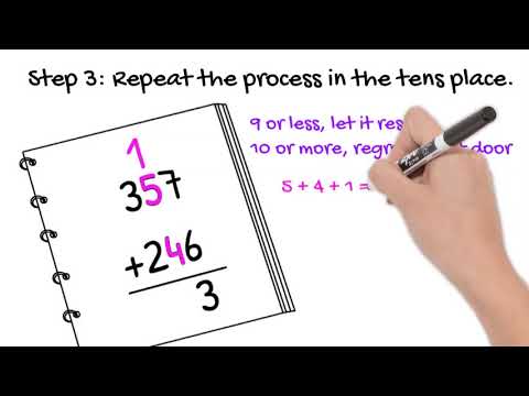 3 Digit Addition with Regrouping - YouTube