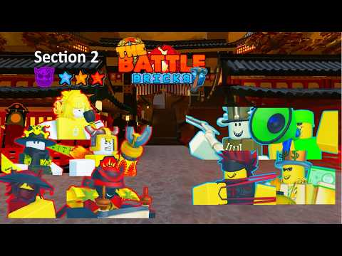 Chapter 4 Section 2 (11 - 19) Tumore 3 Stars | The Battle Bricks | Roblox Gameplay #159