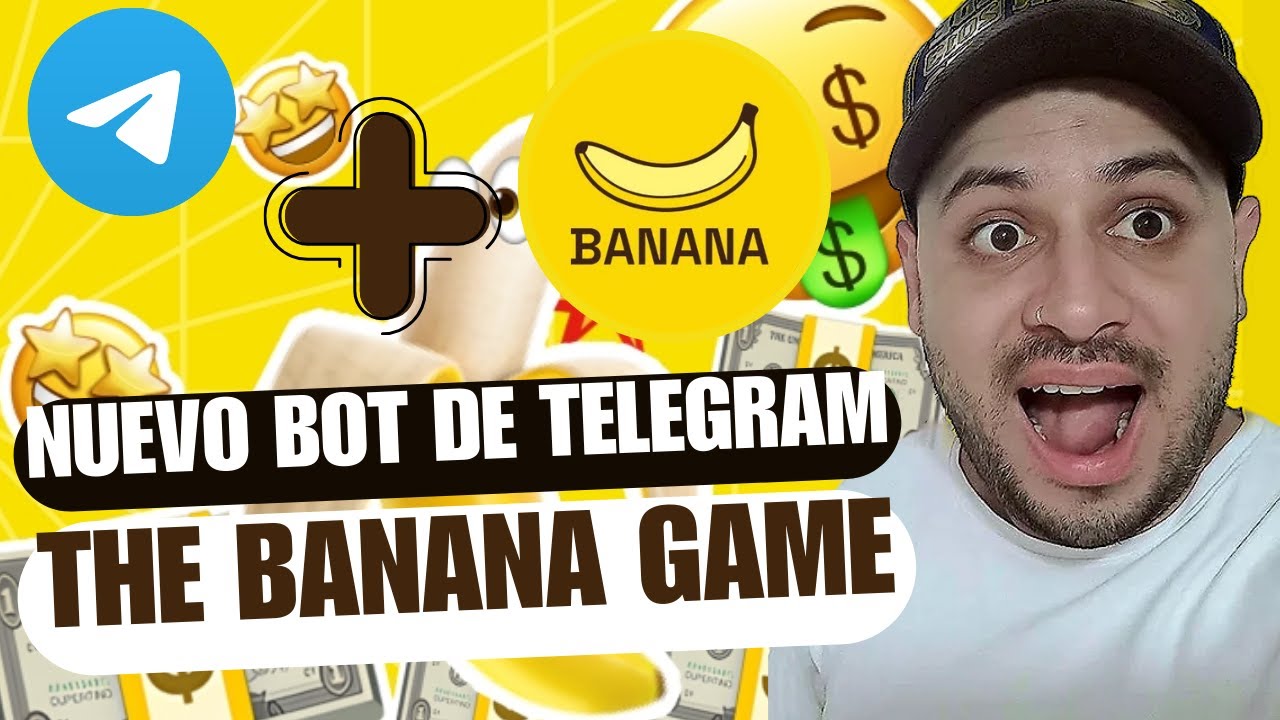 💥NUEVO BOT DE TELEGRAM PAGANDO💥GANA HASTA $500 USDT GRATIS💥THE BANANA ...
