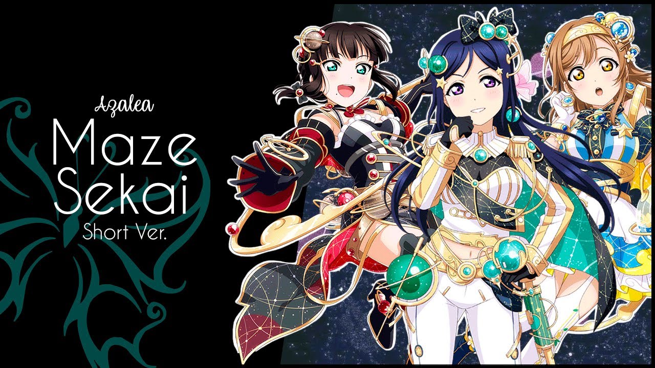 【AZALEA】Maze Sekai『Janey x Apple x Seyari』 - YouTube
