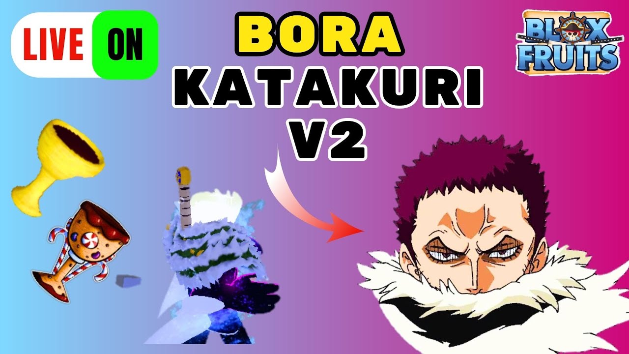 🔴LIVE | BLOX-FRUITS |🔥 AJUDANDO INSCRITOS A PEGAR O KATAKURI V2, MAIS ...
