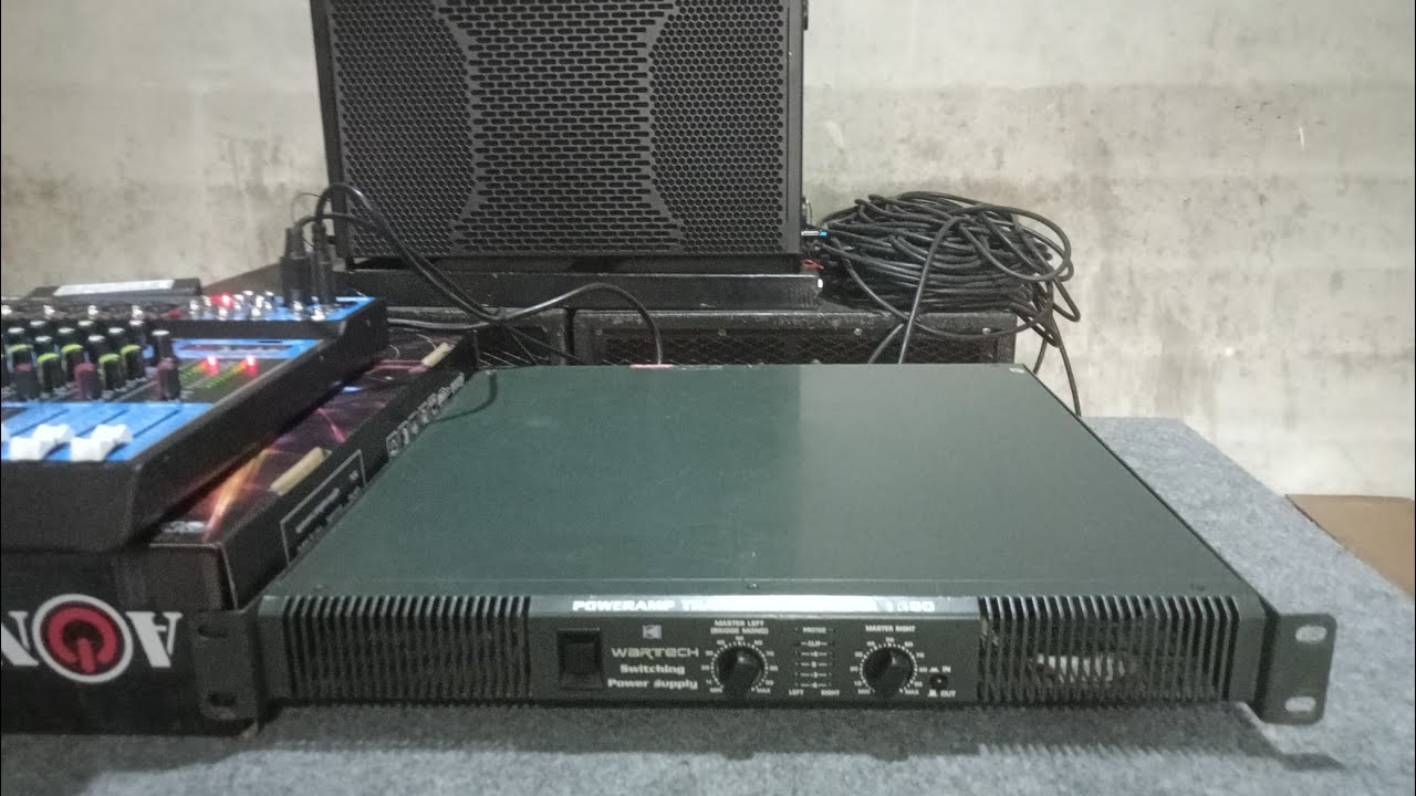 WarTech 1500w สวิชชิ่ง เพาเวอร์แอมป์มือ2สภาพสวยๆเสียงดี สั่งซื้อโทร ...