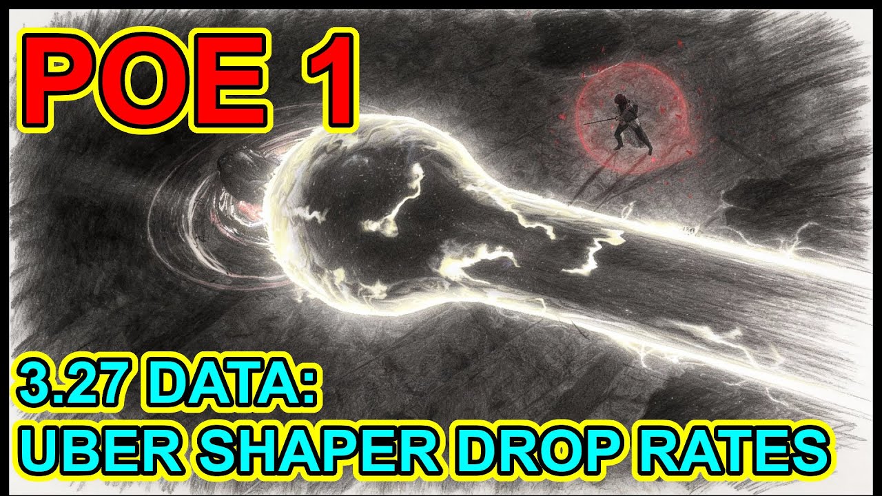 POE 1 - Uber Shaper Drop Rates (Sublime Vision, Orb of Dominance & More ...