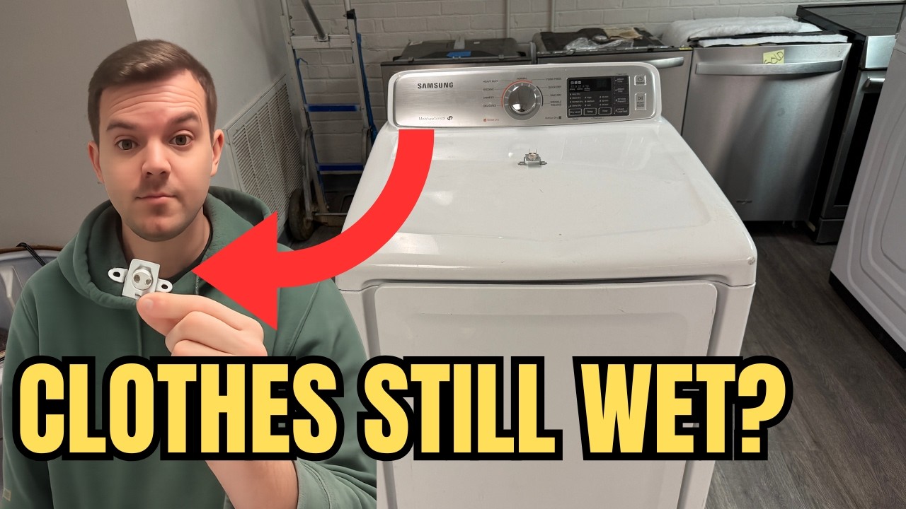 Samsung Dryer Not Drying Clothes? Easy Fix - YouTube
