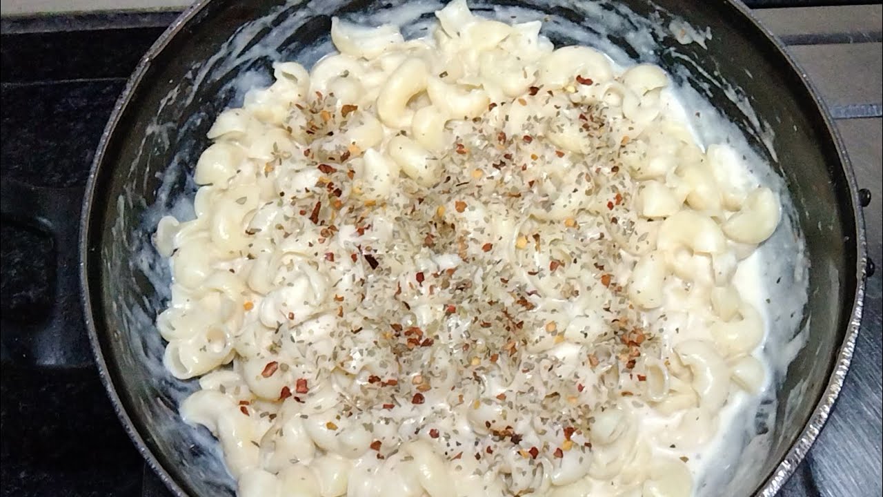 Alfredo White Sauce Pasta Easy Recipe | ऐसे बनाए वाईट सॉस पास्ता तो लोग ...