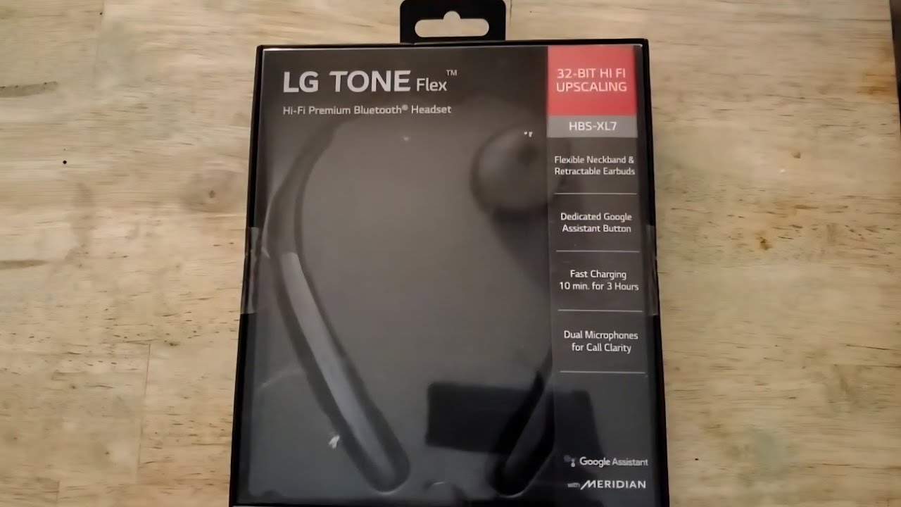 LG Tone Flex unboxing - YouTube LG Tone Flex unboxing - YouTube