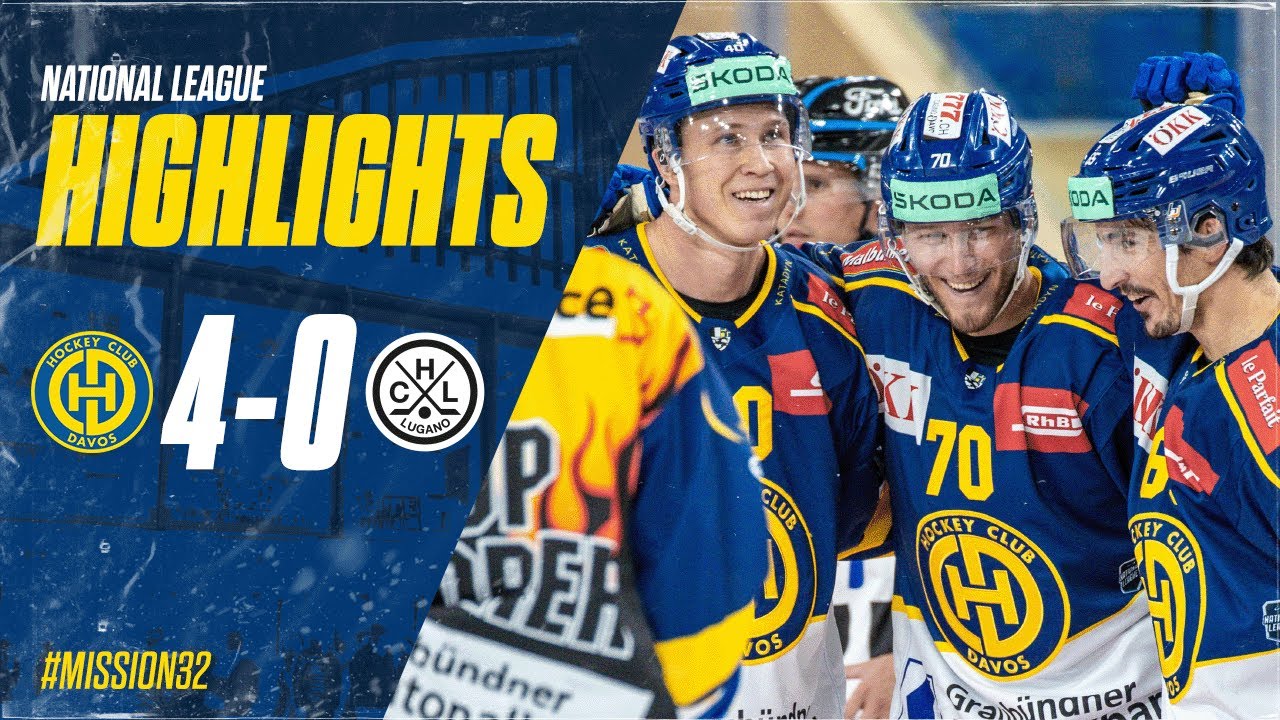 Highlights HCD vs HC Lugano 4:0 - YouTube