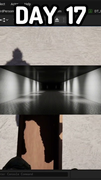 DAY 17 of DEVELOPING my DREAM HORROR GAME #gamedev #unrealengine - YouTube