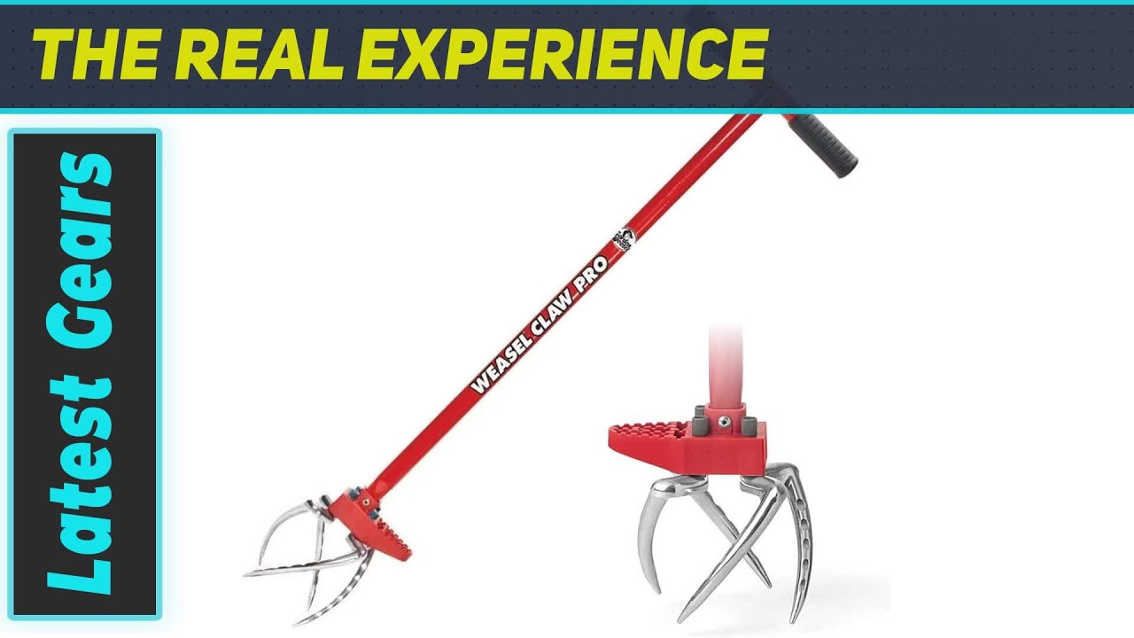Garden Weasel Claw Pro - The Ultimate 3-in-1 Tool for Effortless Soil ...