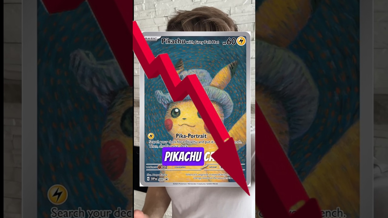 Will this Pikachu Card Crash and Burn? #pokemoncards #pokemontcg - YouTube