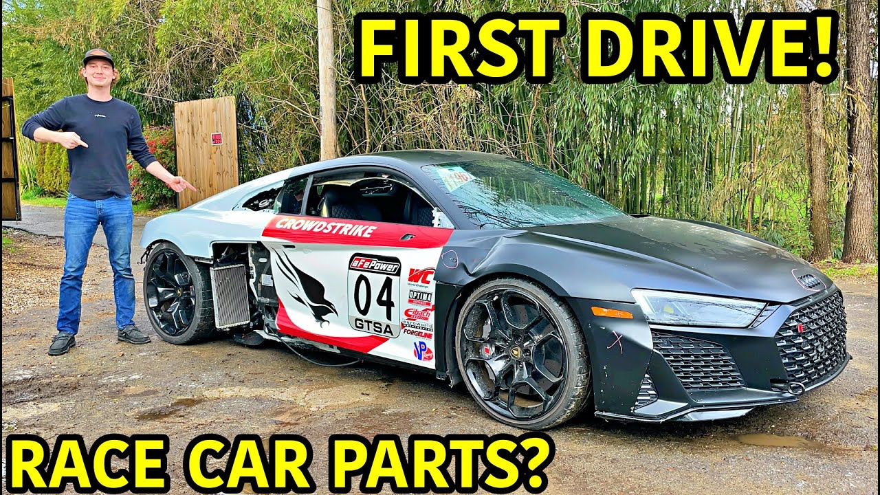 Rebuilding A Wrecked 2020 TWIN TURBO Audi R8 Part 5!!! - YouTube