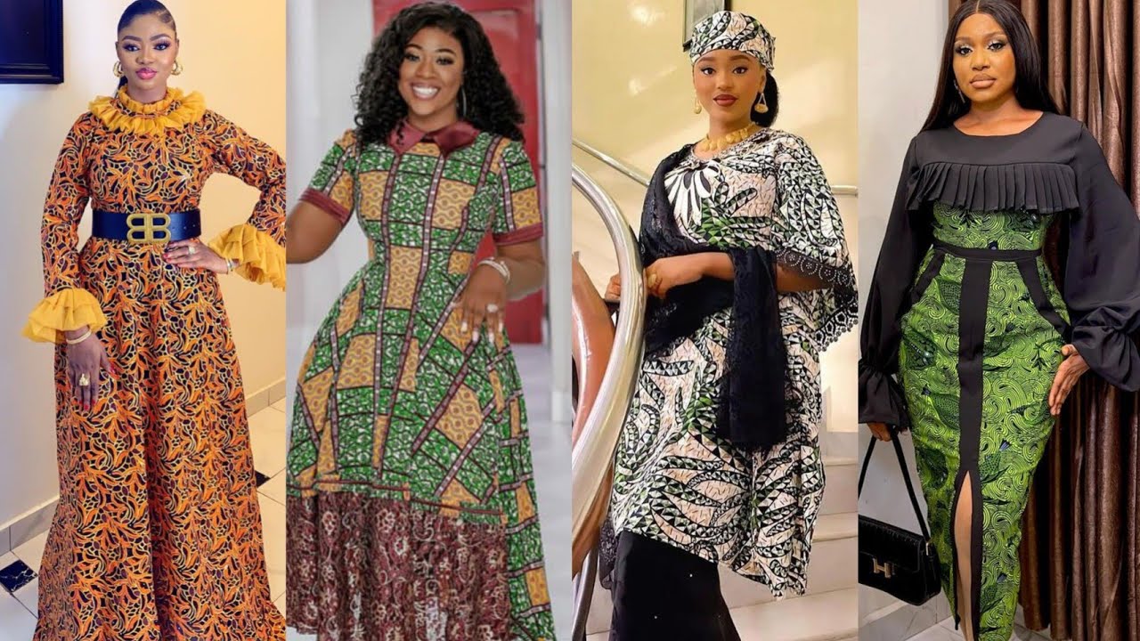 mishono mipya ya Vitenge latest kitenge outfits ankara Styles bubu ...