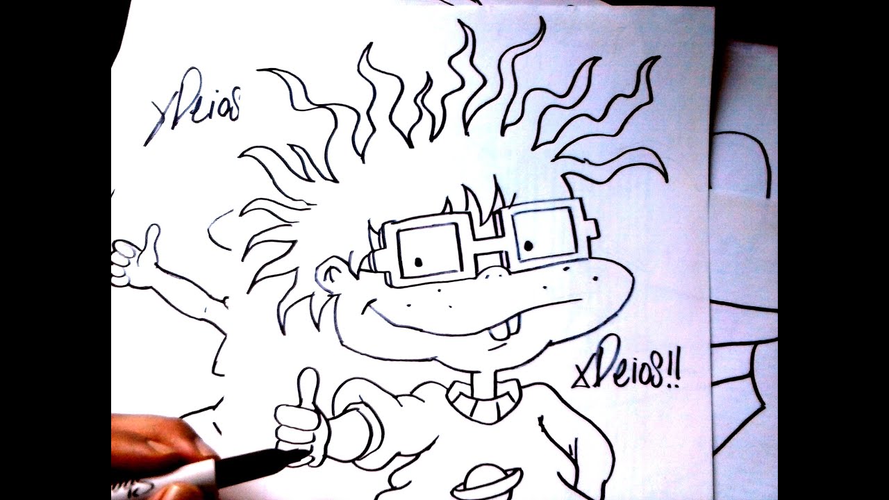 RUGRATS Mira Y Animate a Dibujar A CARLITOS XDEIOS - YouTube