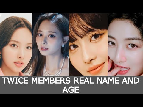 Twice Members Real Name and Age - YouTube