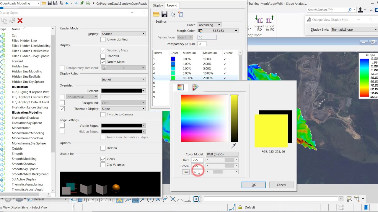 Wiki - ORD - Terrain Model - Slope Analysis - YouTube