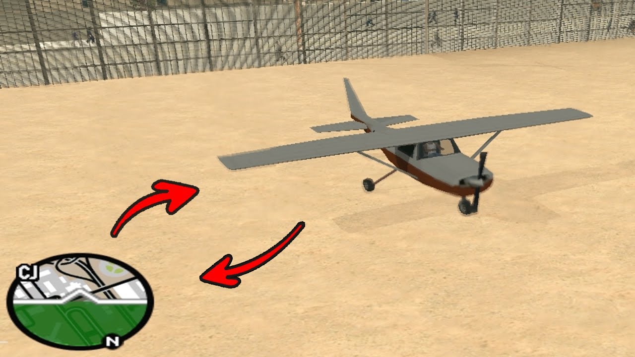 GTA San Andreas Dodo Plane Location in Las Venturas - YouTube