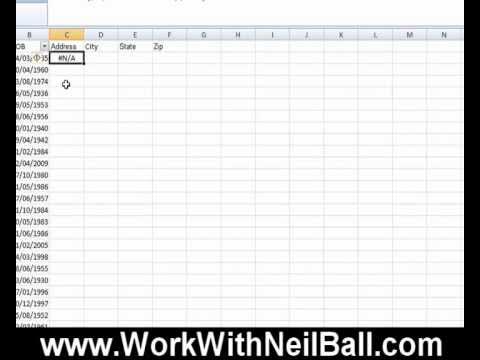 How To Merge Two Excel SpreadSheets Using Vlookup - YouTube