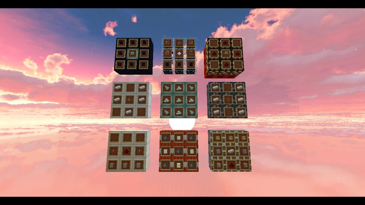 Minecraft|Multi-Ingredient Crafting System - YouTube