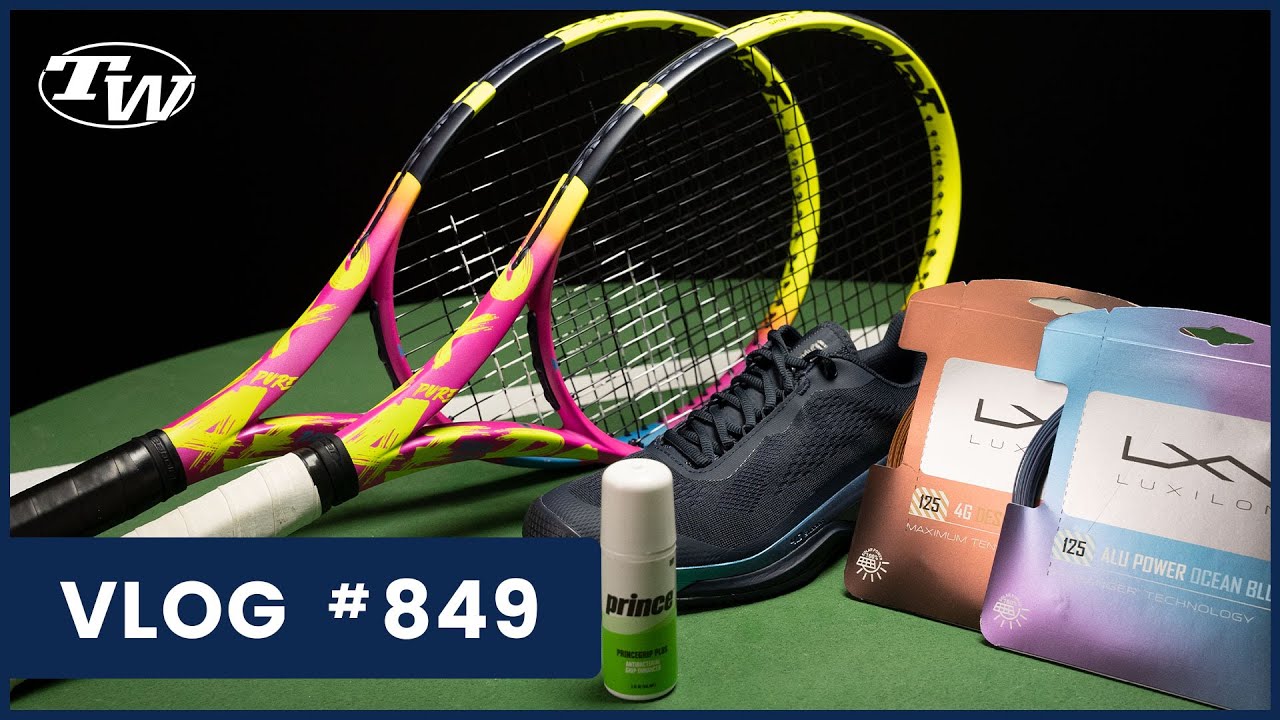 Customize your tennis racquet to the RAFA Origin spec! New Luxilon ...