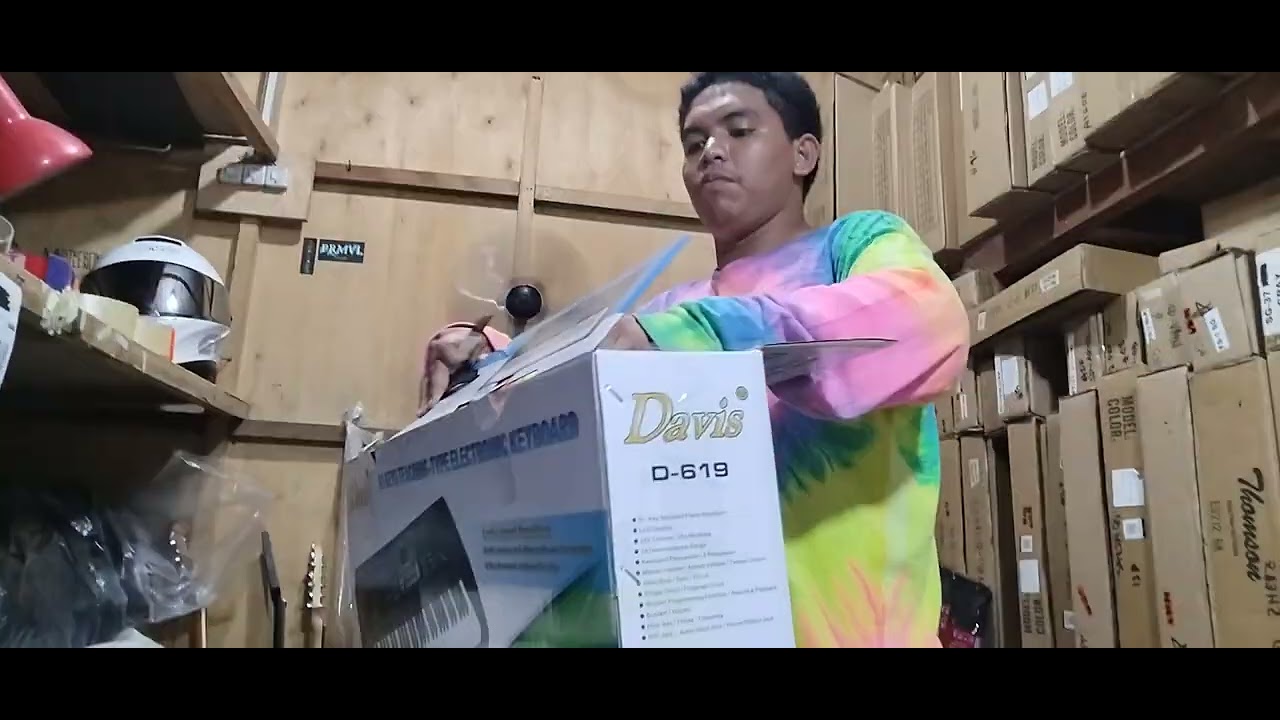 Davis D-619 61-Keys with Stand H 865444949492082 Part 2 - YouTube