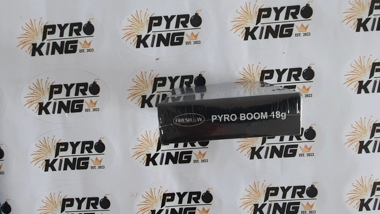 Petarda PYROOBOOM 18G , verificare gramaj și review - YouTube