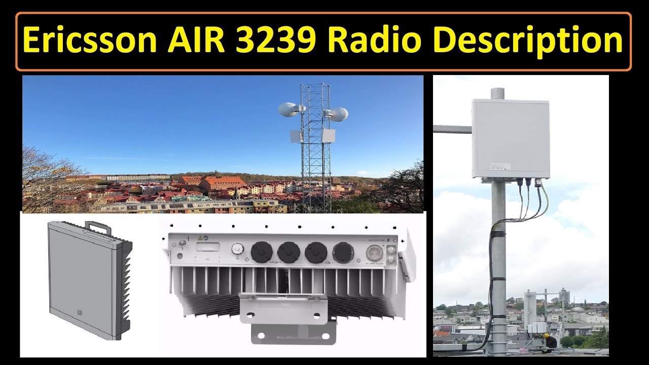 Ericsson Radio unit AIR 3239 for 5G technology - YouTube